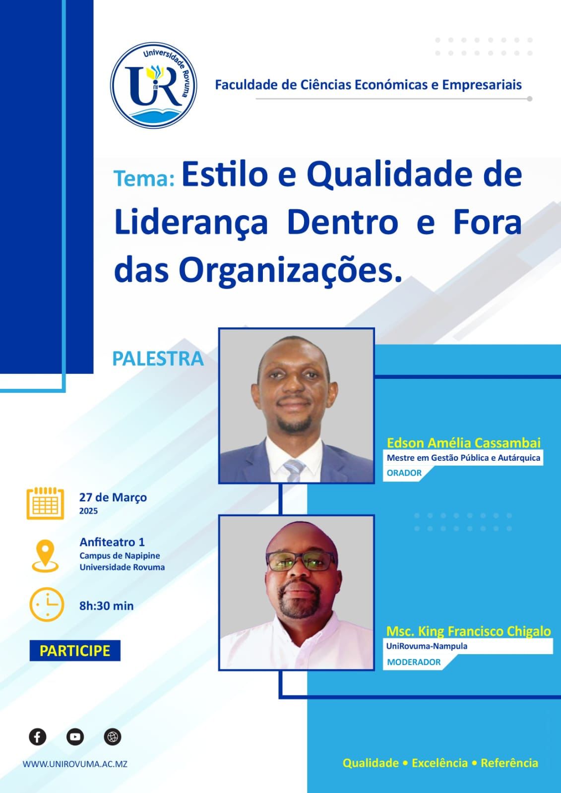 Universidade Rovuma - Início